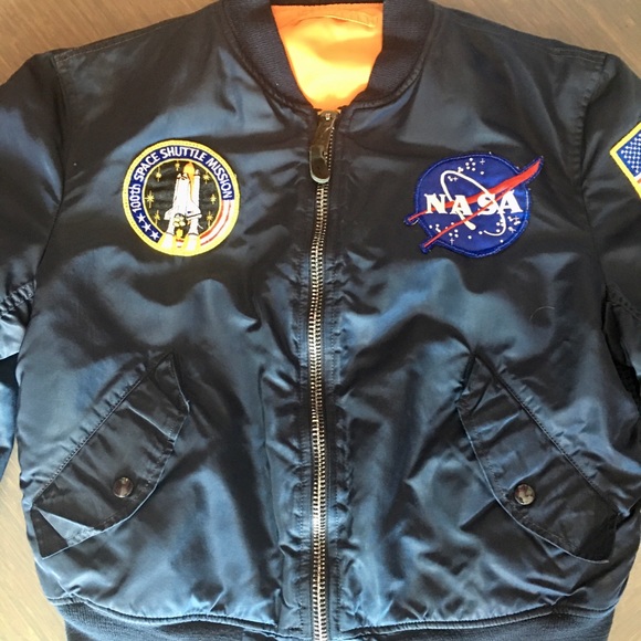 Alpha Industries | Jackets & Coats | Genuine Nasa Ma Astronaut Bomber ...